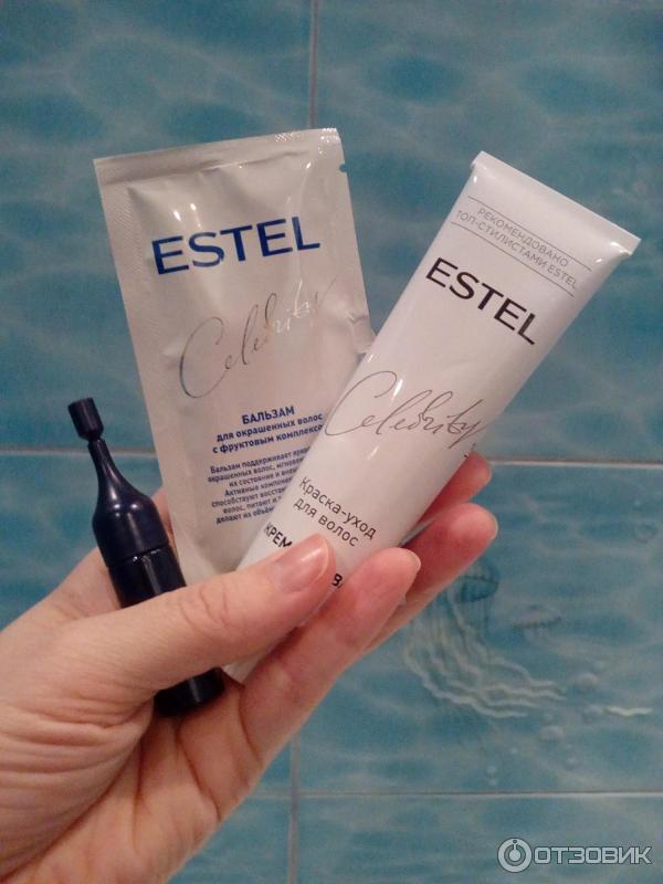 Отзыв о Краска для волос Estel Celebrity | оттенок 10/65 использую для тонирования блонда