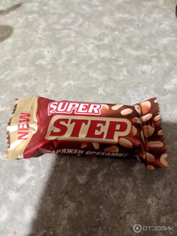 Отзыв о Батончик глазированный "Super Step" | Чем то похож на сникерс