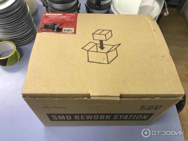 Отзыв о Паяльная станция Rexant 12-0723 R852 | Очень неплохая станция с быстрым нагревом