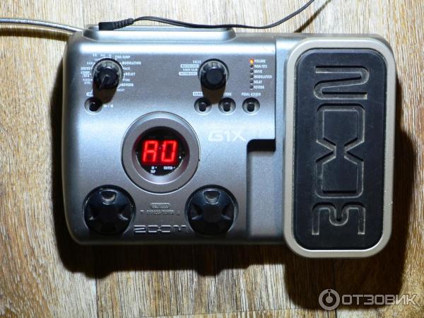 Отзыв о Гитарный процессор Zoom G1X | Достойный набор гитарных эффектов