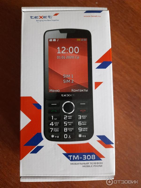 Отзыв о Мобильный телефон Texet TM-308 | отличный бюджетный выбор для пожилого.