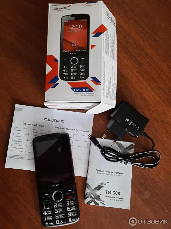 Отзыв о Мобильный телефон Texet TM-308 | отличный бюджетный выбор для пожилого.