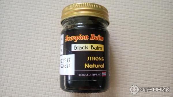 Отзыв о Тайский черный бальзам Banna с ядом скорпиона | Моя спина ...