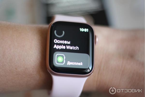 Отзыв о Часы Apple Watch Series 6 | Яблочко наливное, розовое
