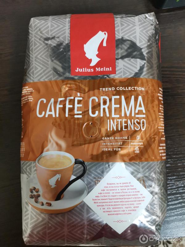 Отзыв о Кофе в зернах Julius Meinl Caffe Crema Intenso | Ароматный ...
