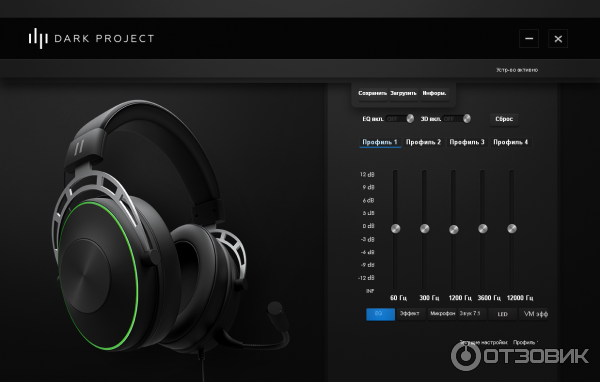 Отзыв о Гарнитура Dark Project HS-2 | Слава России!