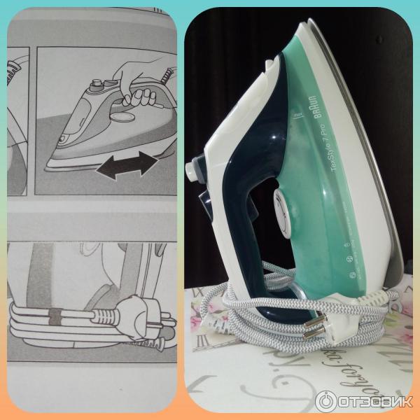 Отзыв о Утюг Braun TexStyle 7 Pro | В нем все отлично, все функционирует на 100%, даже звуки и ...