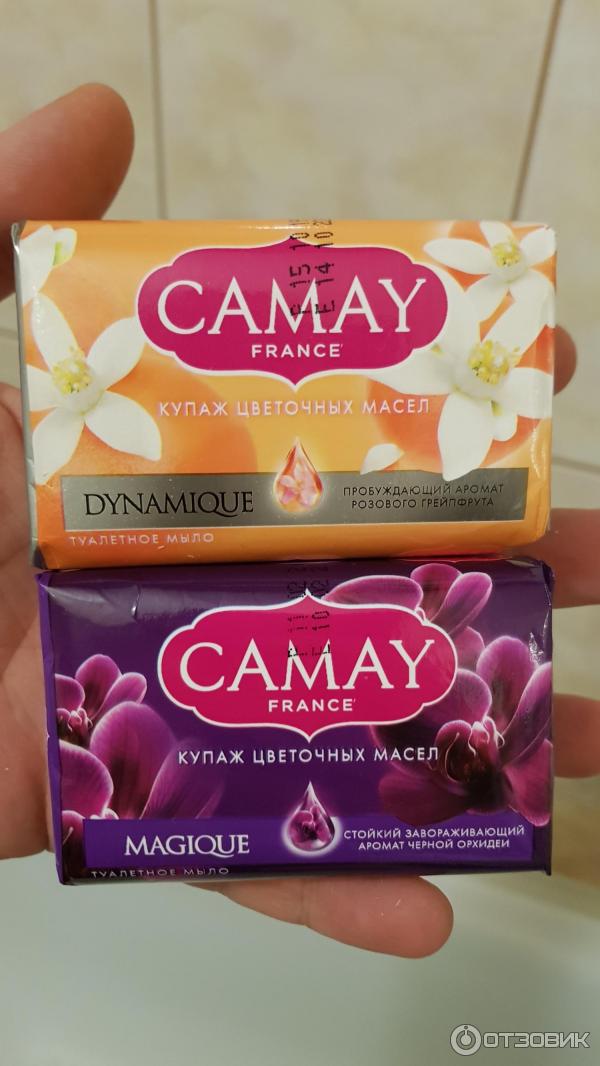 Отзыв о Туалетное мыло Camay | Хорошо мылится, приятный аромат
