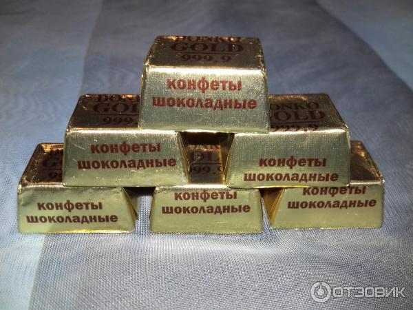 Отзыв о Шоколадные конфеты ДонКо "DonKo Gold 999,9" | Шикарные конфетки