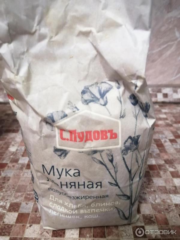 Отзыв о Льняная мука "Сто пудов" | Мука для любителей качественно питаться