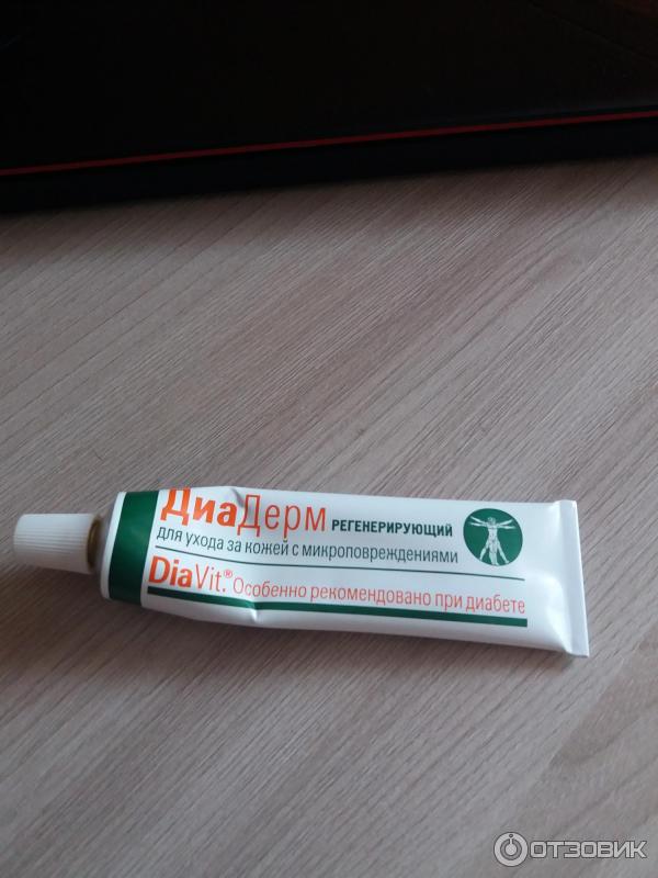 Отзыв о Крем регенерирующий DiaDerm для ухода за кожей с ...