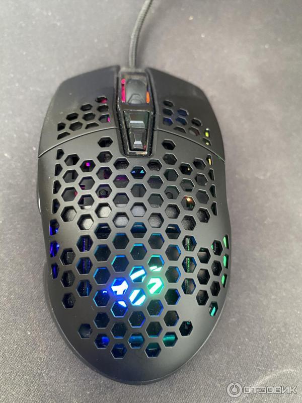 Отзыв о Мышь проводная DEXP Hellfire GM-120 черный | Недорого и хорошо работает в играх