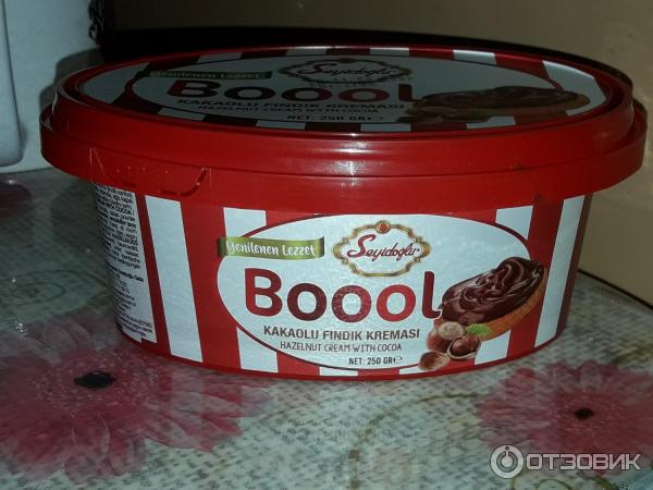 Отзыв о Шоколадно-ореховая паста Seyidoglu "Boool" | Очень вкусный продукт