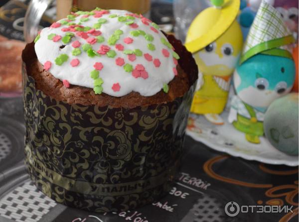 Отзыв о Кулич "У Палыча" | Красивый и вкусный кулич с хорошим составом