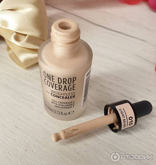 Отзыв о Консилер Catrice One Drop Coverage Concealer | малышка,которой ...