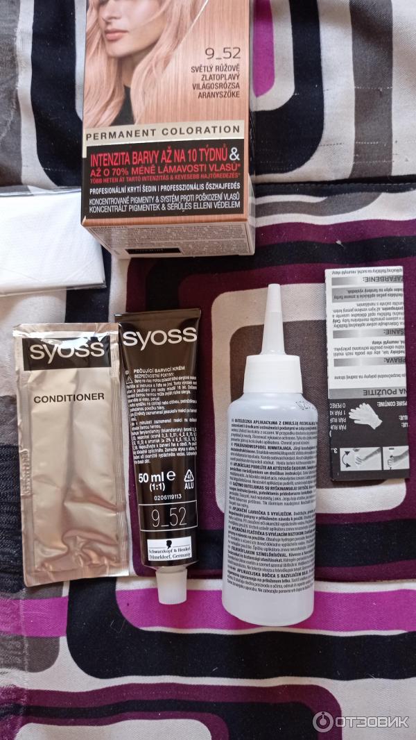 Отзыв о Краска для волос Syoss | Стойкая щадащая краска с невероятно ...