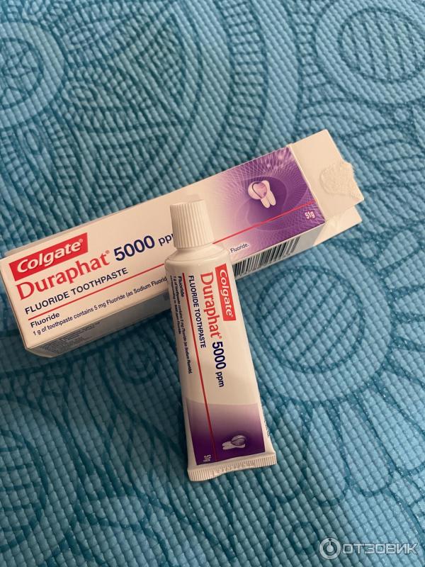 Отзыв о Зубная паста Colgate Duraphat 5000 ppm | Решает вопрос ...