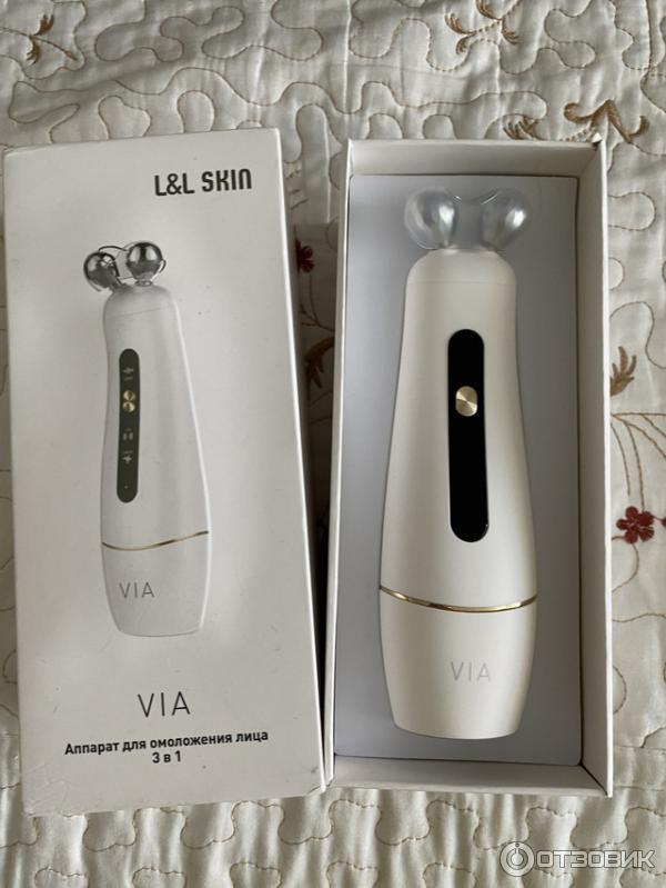 Отзыв о Аппарат для омоложения L&L Skin Via | Хотите порадовать женщину - купите ей этот прибор