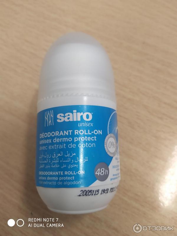 Отзыв о Дезодорант шариковый Sairo | Обычный
