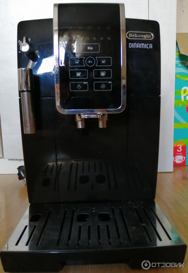 Отзыв о Автоматическая кофемашина DeLonghi Dinamica Ecam 350.15.B ...