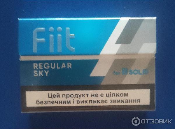 Отзыв о Табачные стики Fiit REGULAR SKY | Скучно