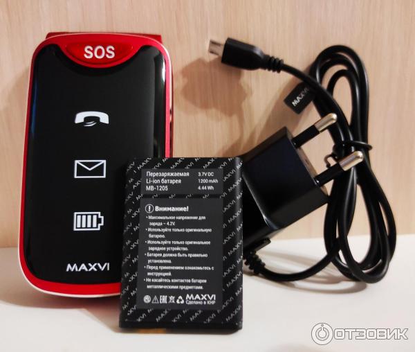 Отзыв о Сотовый телефон Maxvi E6 | Красивая,стильная раскладушка,но для возраста 80+ сложные ...