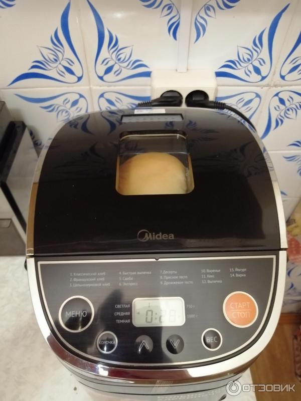 Отзыв о Хлебопечка Midea BM-220Q3-BL | для тех, кто не знает, как печь ...