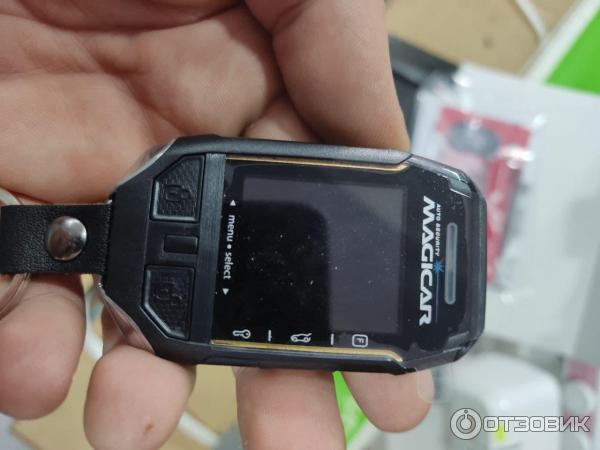 Отзыв о Автосигнализация Magicar M908F | Отличная сигнализация с ударопрочным брелком