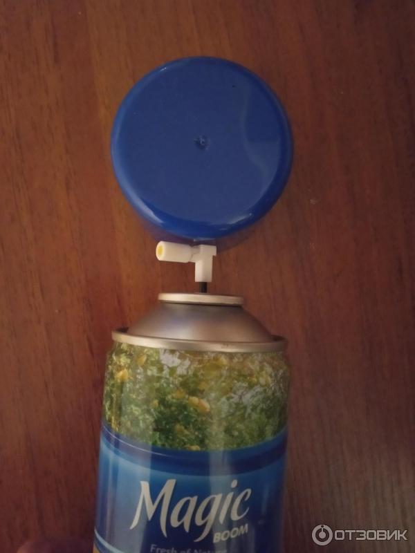 Отзыв о Освежитель воздуха Magic Boom | Лимонный взрыв.