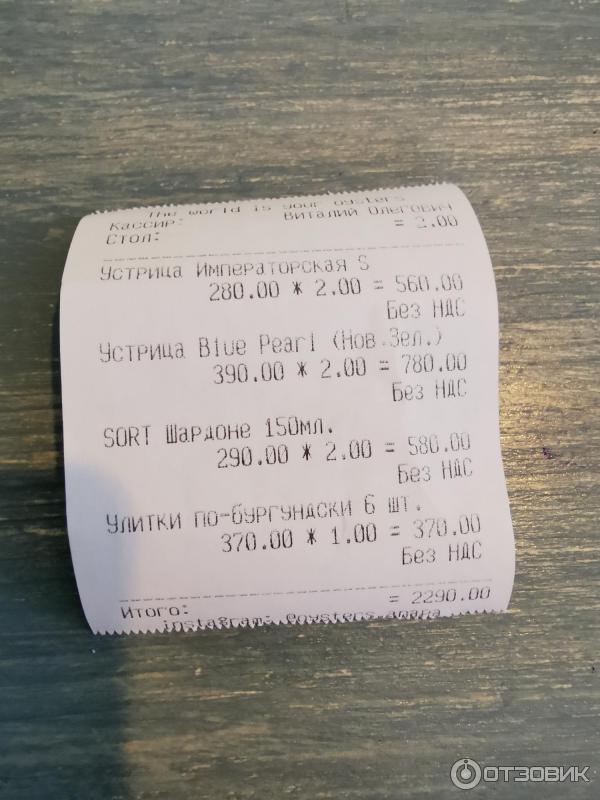 Отзыв о Устричный бар "Yummy Oysters" (Россия, Анапа) | Открыть для ...