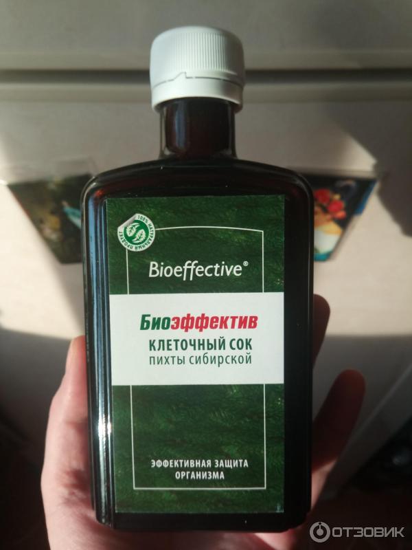 Отзыв о Клеточный сок пихты сибирской Биоэффектив | Не знаю как, но он ...