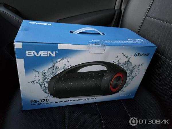 Отзыв о Портативная колонка Sven PS-370 | Недотягивает до своих денег, но в своей цене пожалуй ...